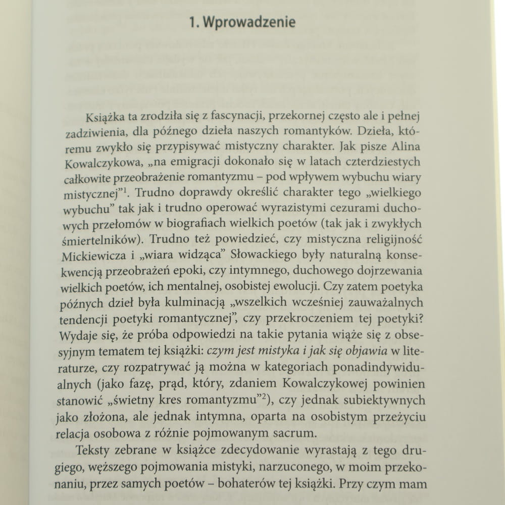 "W ustach jest otwór duszy..." szkice o romantykach i mistykach Ewa ...