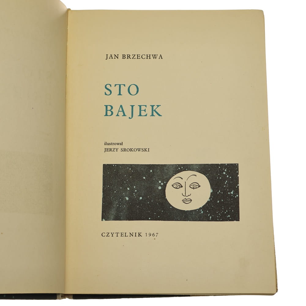 Sto bajek Jan Brzechwa il. Jerzy Srokowski [1967]"Antykwariat Warszawa"